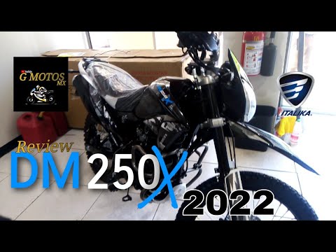 La Primera Italika DM 250 X 2022 ⚫⚪ - G MOTOS MX 🏍️ - YouTube