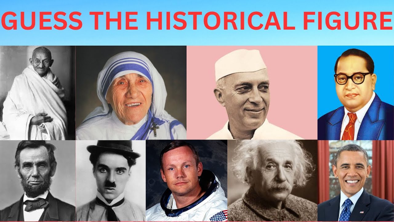 Guess The Historical Figure Quiz Challenge । History Quiz - YouTube