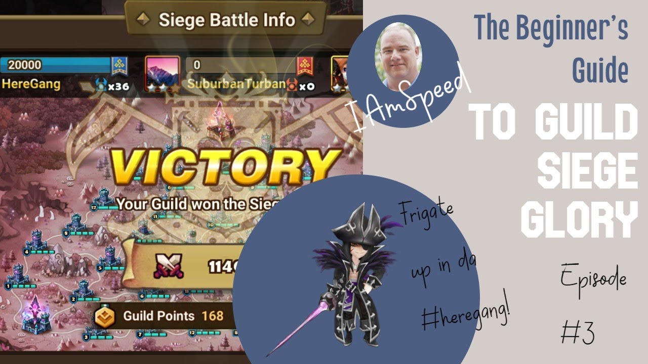 Episode 3 - Resources to learn about guild siege - Beginner's Guide to ...