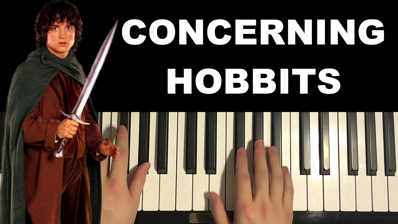 Lord of the Rings - Concerning Hobbits (Piano Tutorial Lesson) - YouTube
