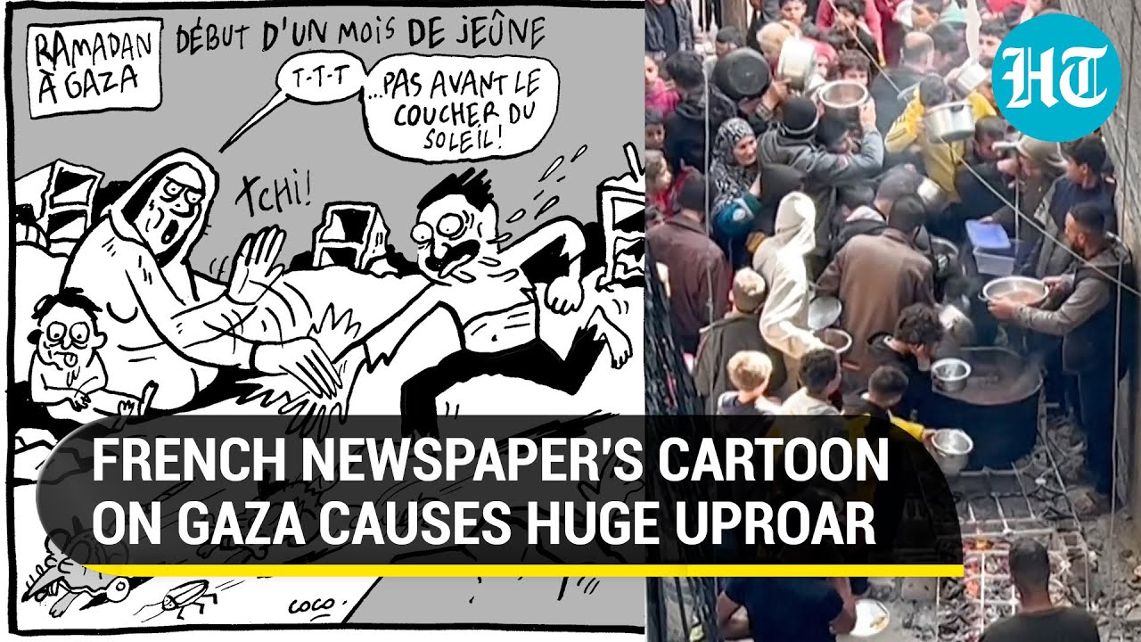 Cartoon On Ramadan In Gaza Sparks Online Fury: French Paper 'Liberation ...