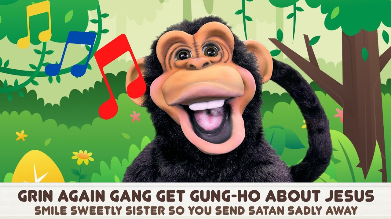 Grin Again Gang Get Guns-ho About Jesus - Tongue Twister Song - YouTube