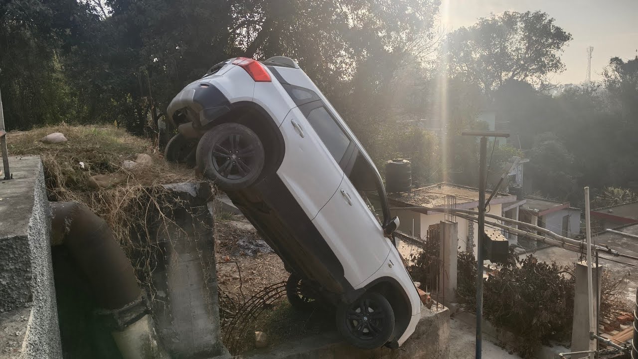 Brezza Accident Jan 2025 || Himachal - YouTube