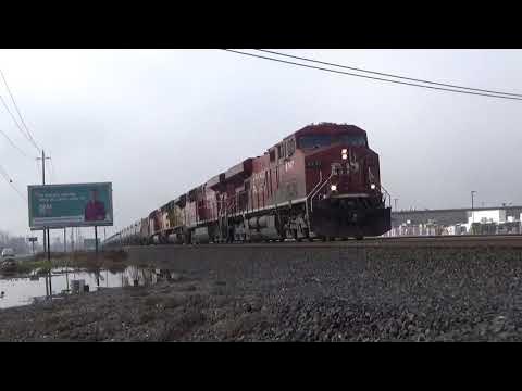 CP 8747 Empty Oil Train at McClellan, CA. - YouTube