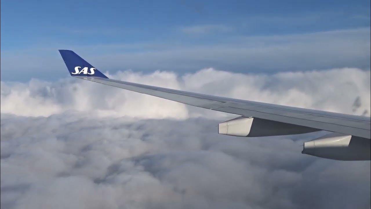 Arriving at Copenhagen Denmark, flight SK90 on Dec. 21, 2023. - YouTube
