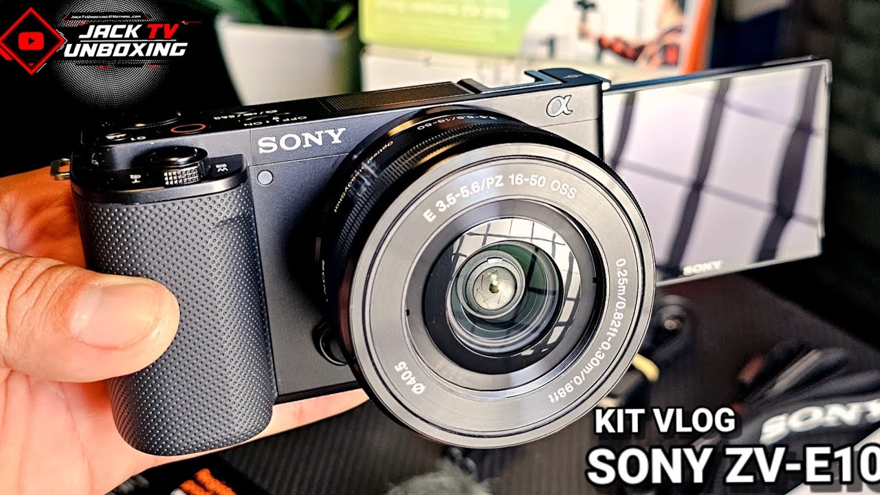 SONY Zv-E10 Unboxing Kit VLOG - Quality 4K - YouTube