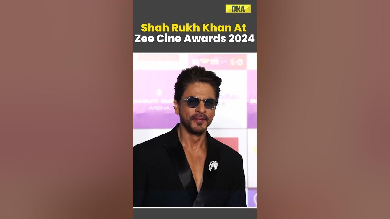 Shah Rukh Khan Spotted At Zee Cine Awards 2024 #shorts #shahrukh #srk # ...
