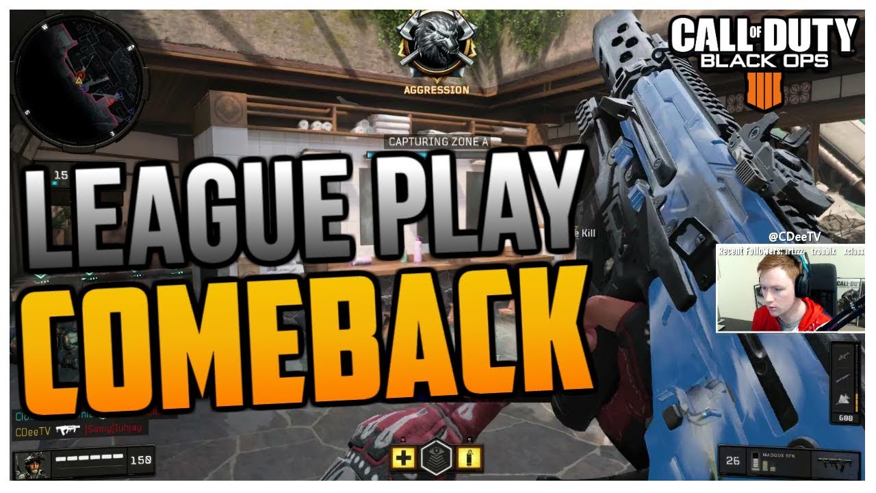 CRAZY Control Comeback in League Play! | Black Ops 4 - YouTube