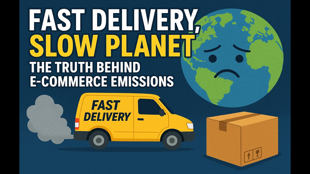 "Fast Delivery, Slow Planet: The Truth Behind E-Commerce Emissions" # ...
