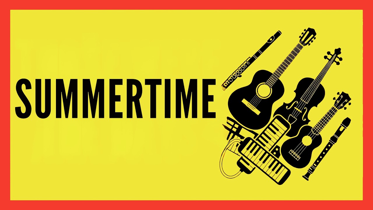 SUMMERTIME JAZZ--Dm--(Play Along)--:Guitar,Keyboard,Flute,Violin ...