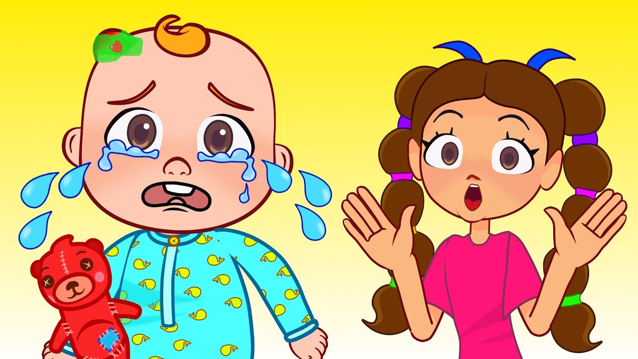 The Boo Boo with Cocomelon Doll - Kids Songs in Cartoons - YouTube