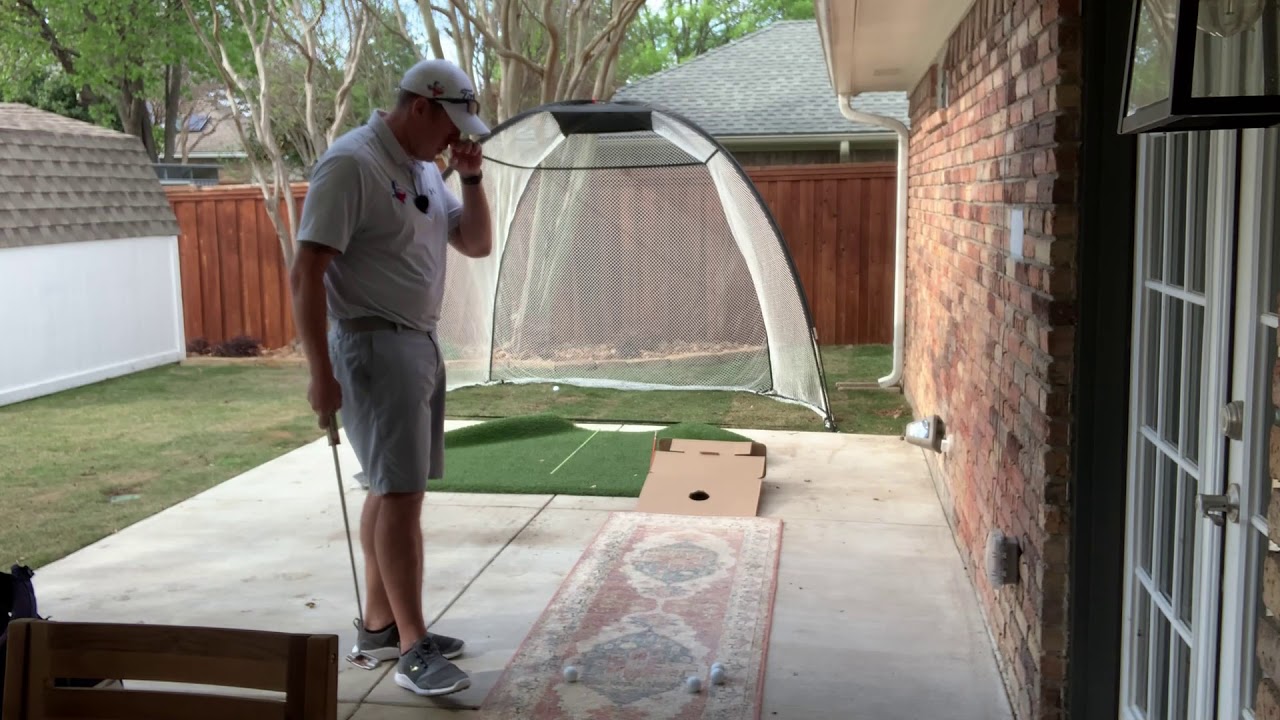 Homemade putting game for all skill levels - YouTube