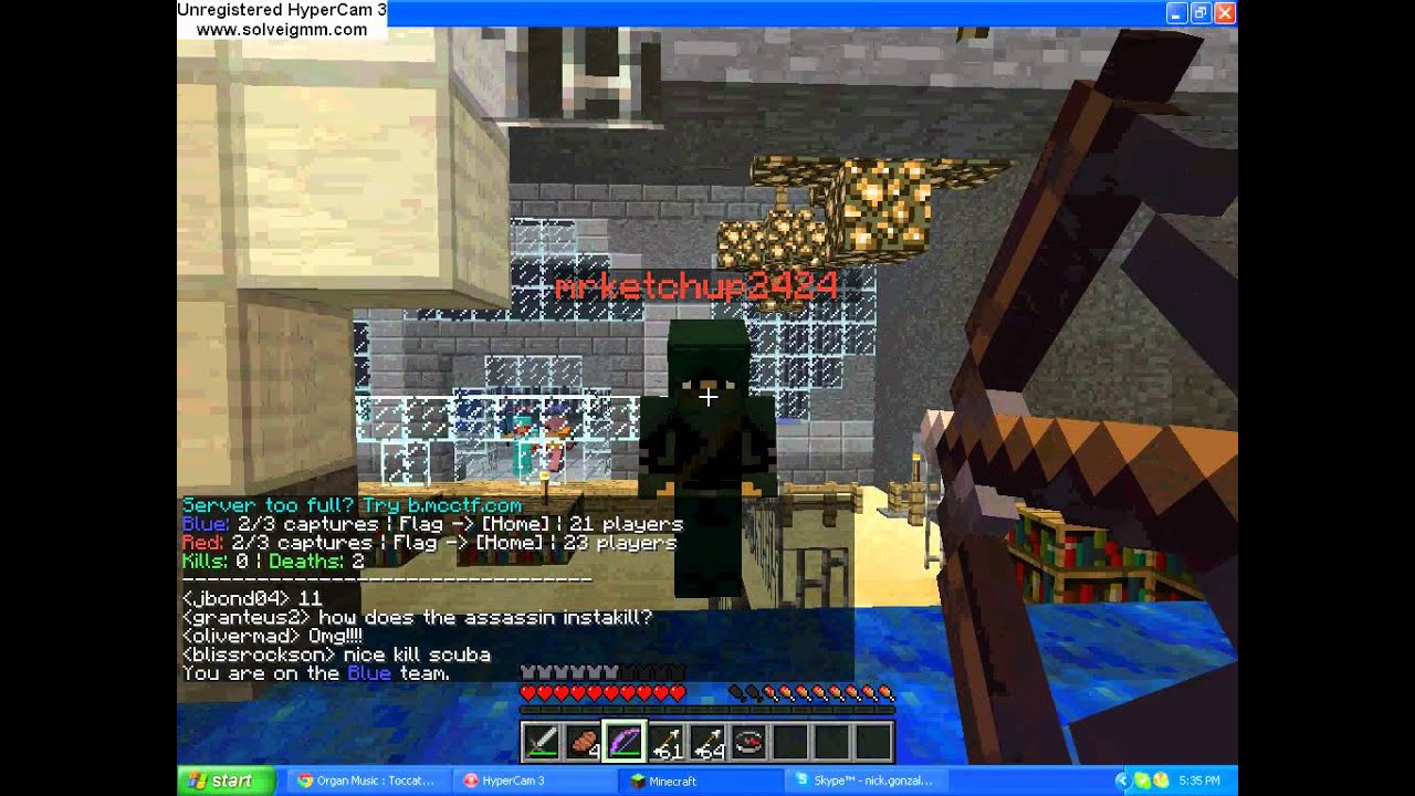 DWC Minecraft: Capture the flag - YouTube