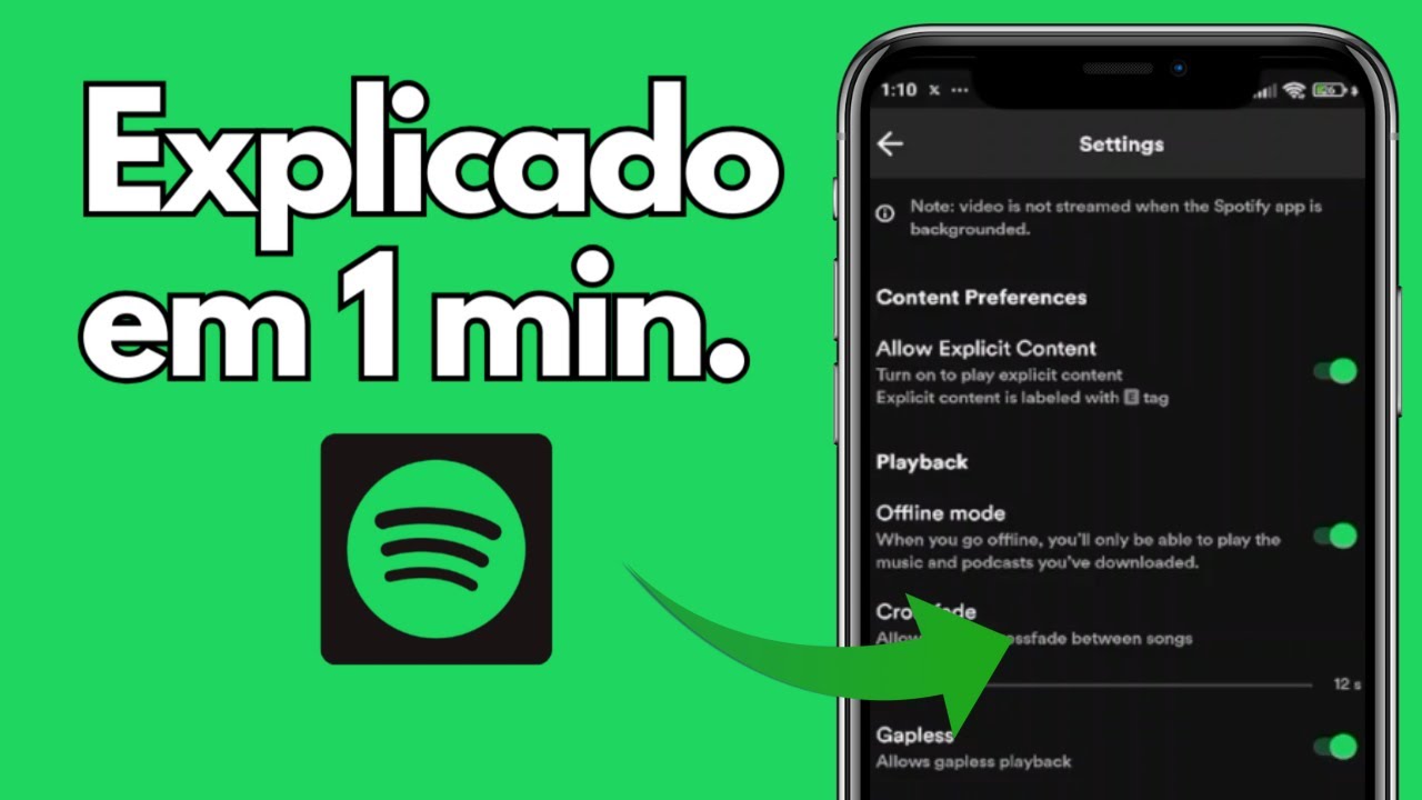 Como desativar o modo offline no Spotify no celular - YouTube