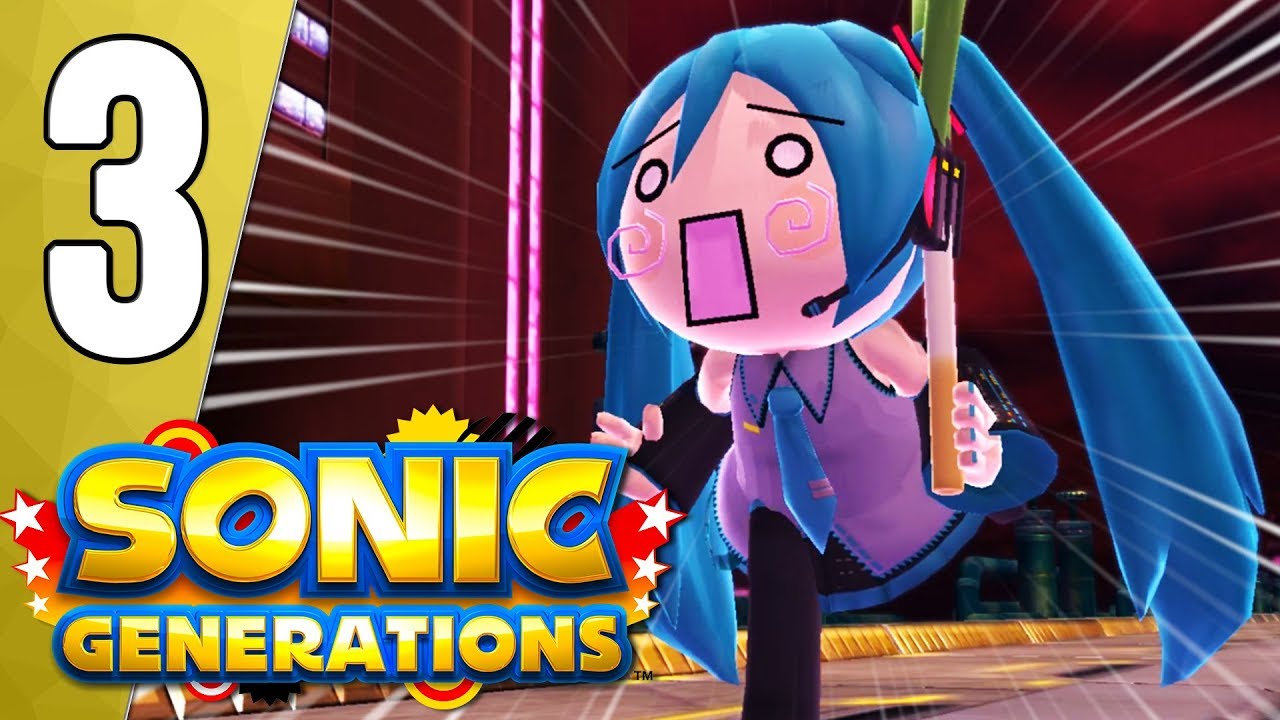 HATSUNE MIKU GENERATIONS 😻| Sonic Generations - Iconoblast ! - YouTube