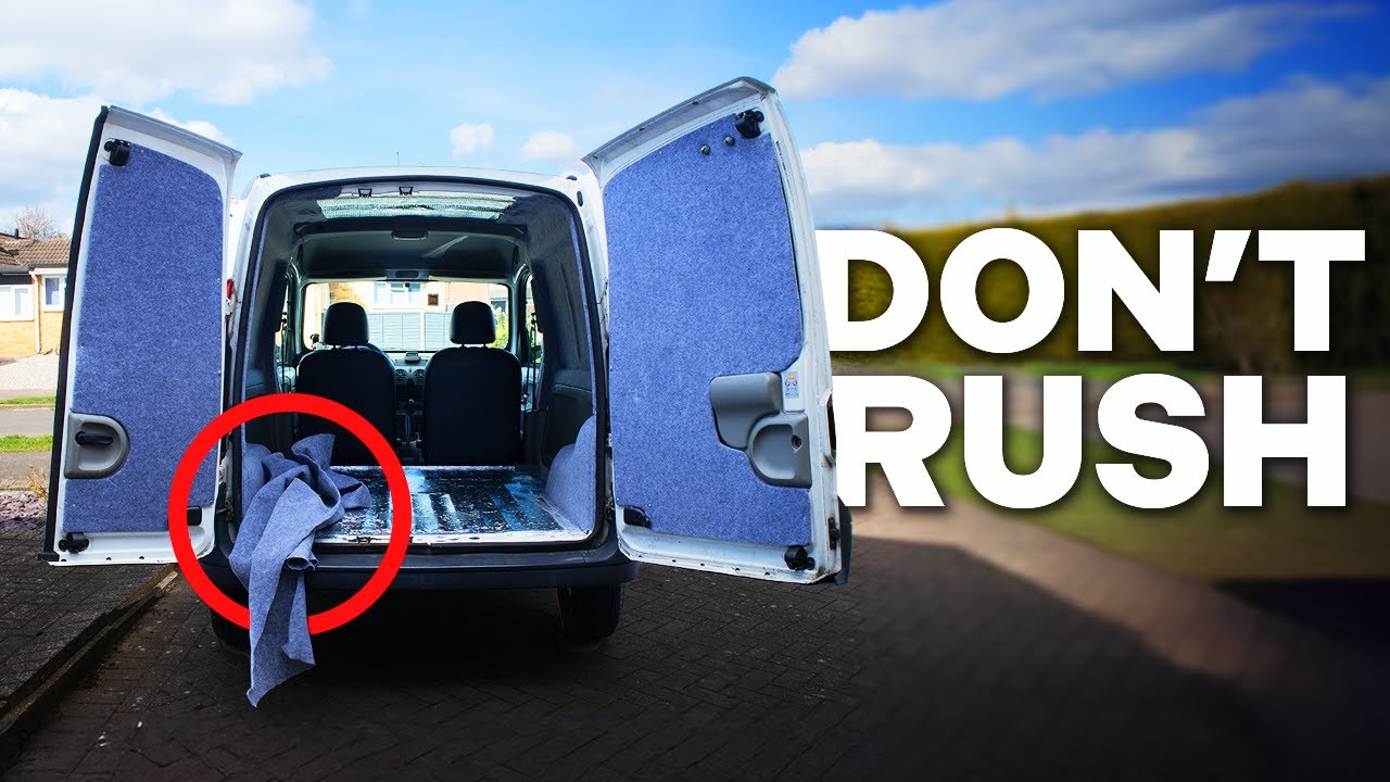 Rushing your van build will cost you time and money - YouTube