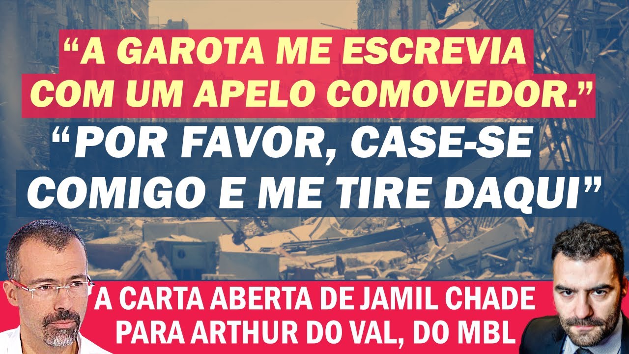BRASIL SE EMOCIONA COM CARTA ABERTA ESCRITA POR JAMIL CHADE A ARTHUR DO ...