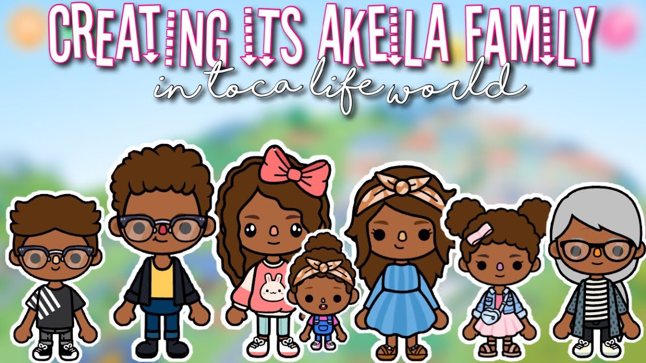 Creating Its Akeila’s Family on Toca Life World - YouTube