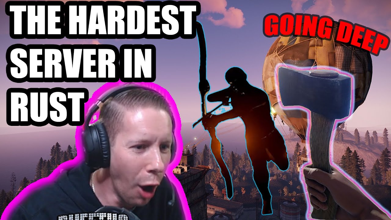 HARDEST SERVER IN RUST - YouTube