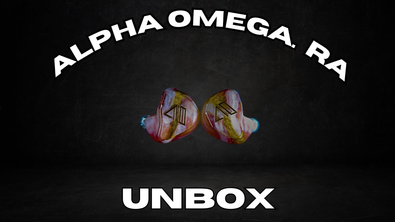 Alpha Omega RA Earphones Unbox - YouTube