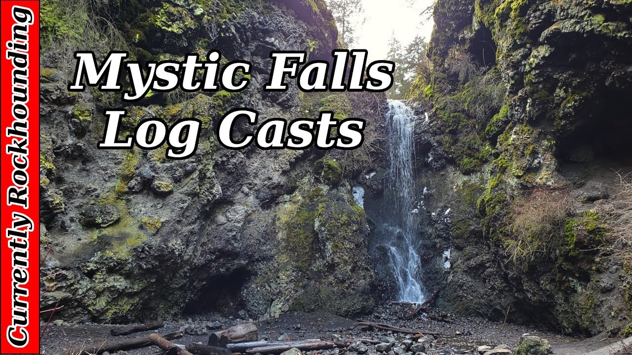 Spokane Rocks: Mystic Falls Log Casts & Obsidian Pillows - YouTube