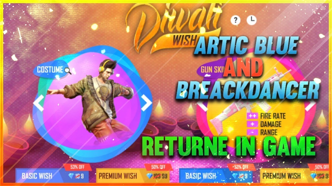 Artic blue and breakdancer bundle available in game || all legendary ...
