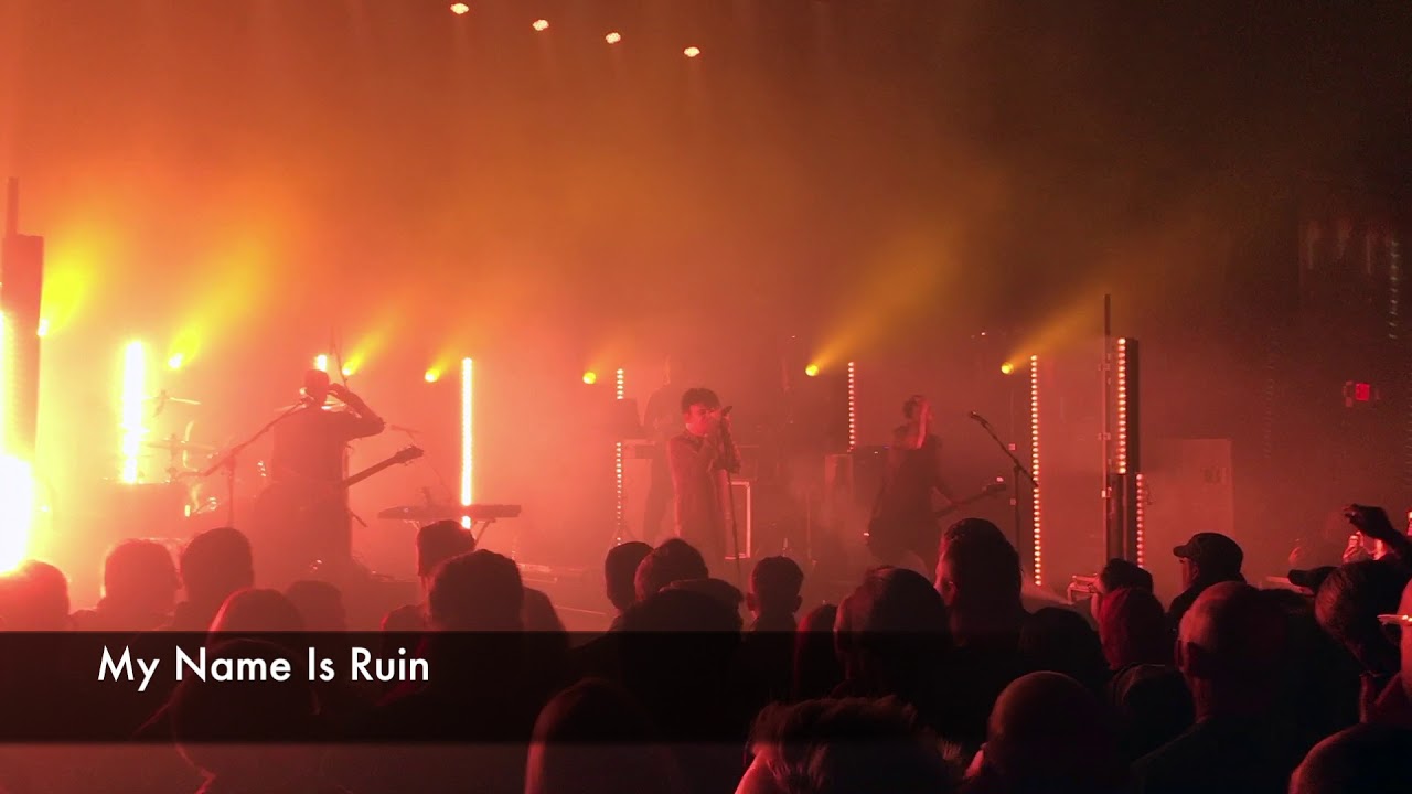 Gary Numan performs Films, My Name Is Ruin, Cars, M.E. in Buffalo, NY ...
