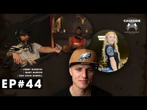 Jimmy Gorecki & Mary Barron | NEW STUDIO | Cageside Show | Podcast EP ...