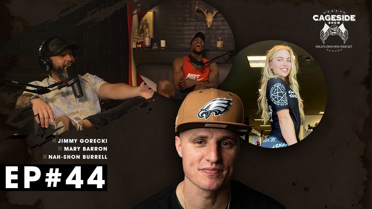 Jimmy Gorecki & Mary Barron | NEW STUDIO | Cageside Show | Podcast EP ...