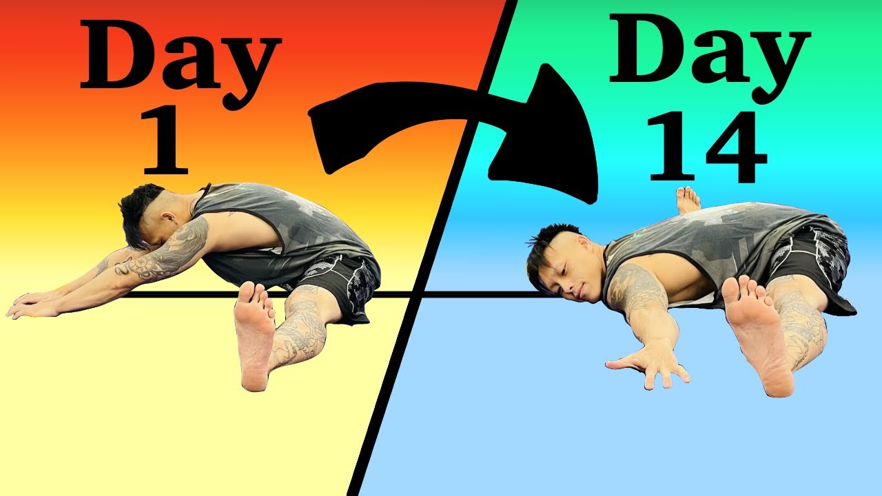 How I Achieved the Full Pancake & Front Split in 14 Days - YouTube