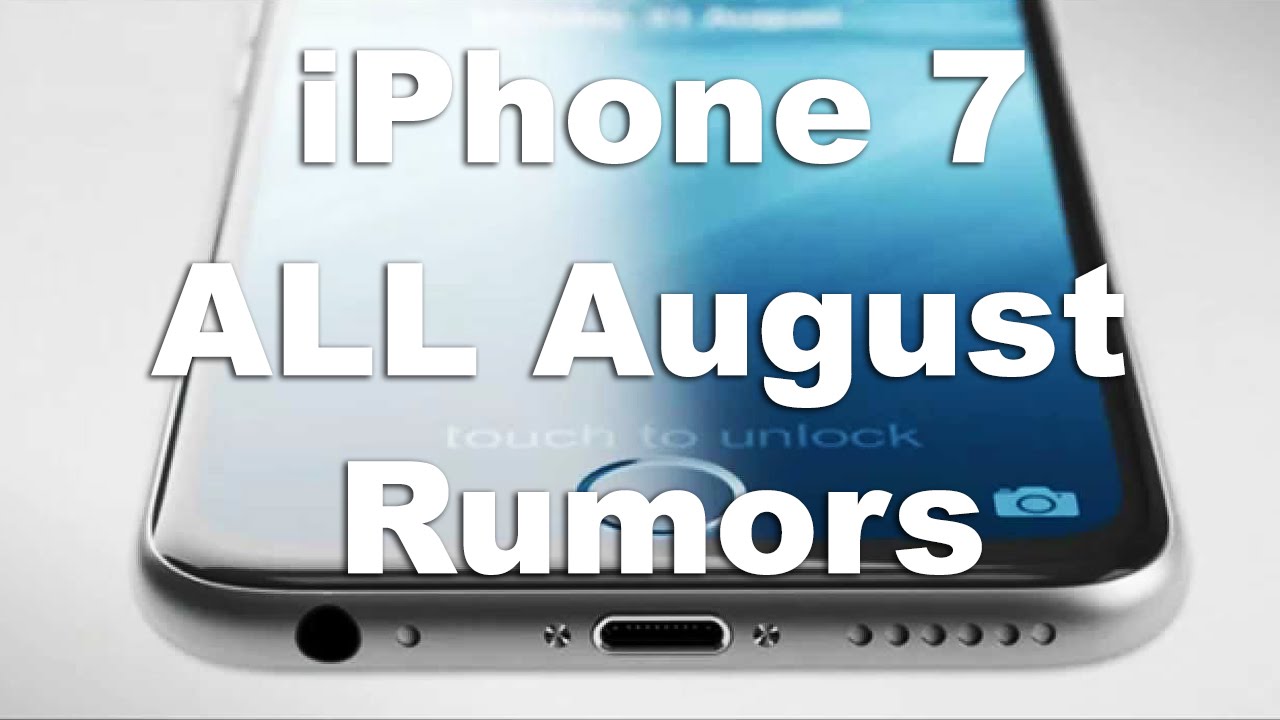 iPhone 7 EXACT Release Date + New Features Confirmed! (Everything You ...
