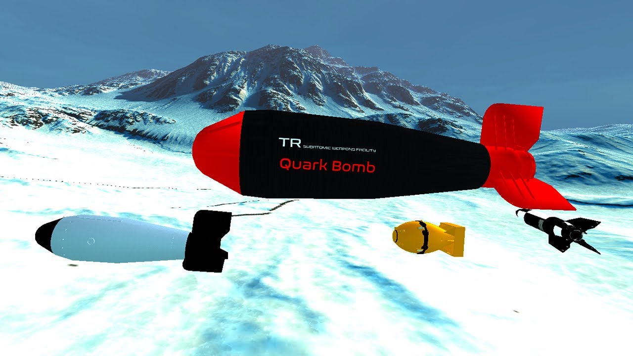 Garry's Mod Nuclear Bomb Testing In The Ice Mountain | Boom or Bust ...