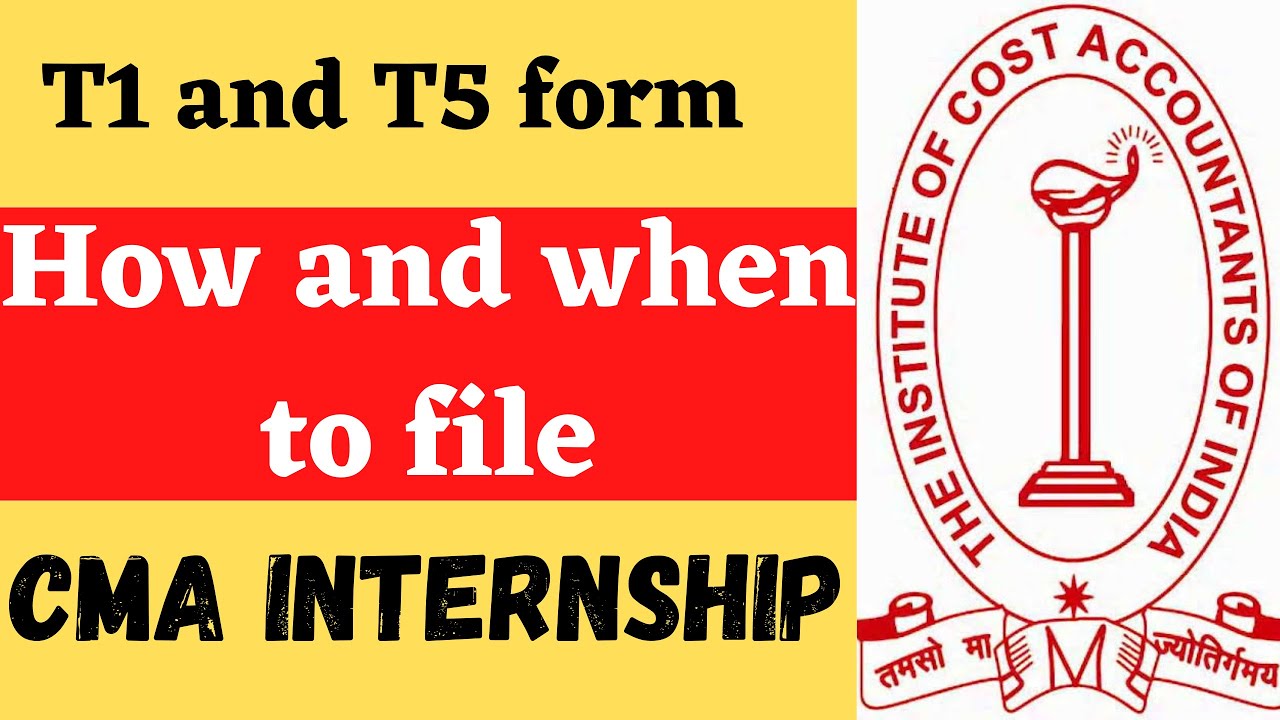 How to Submit FORM T-1 || for CMA Trainee Students - YouTube