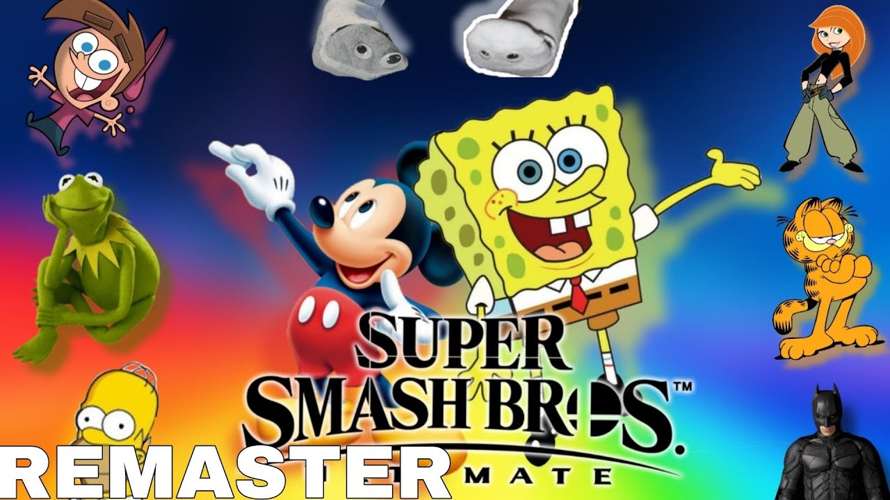 Super Smash Bros But With Cartoons (REMASTER) - YouTube