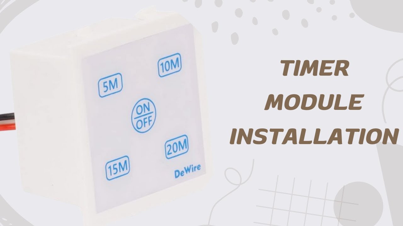 Installing a Modular Timer Switch on a Non Modular Board for Geyser ft ...