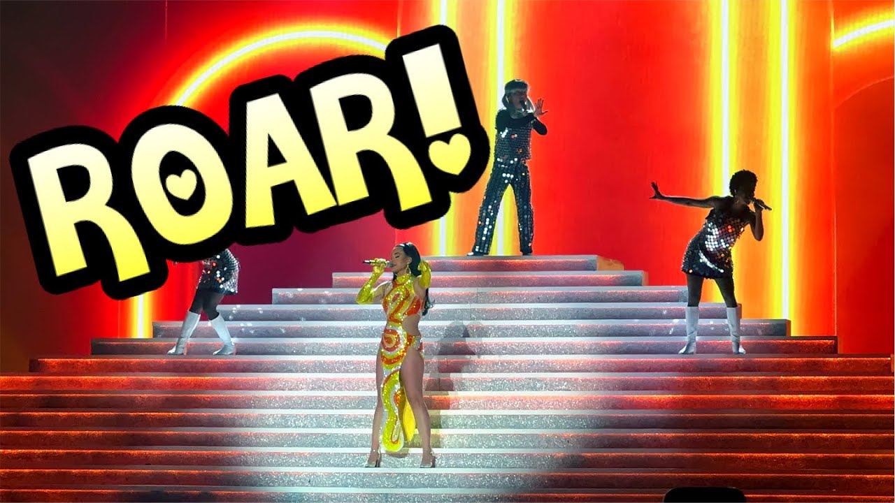 Katy Perry - Roar - LIVE in Las Vegas - YouTube
