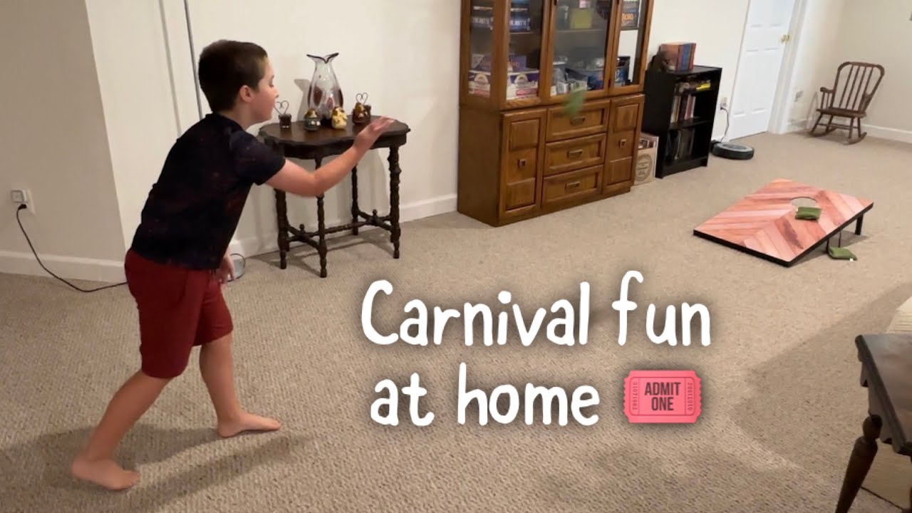 Carnival fun at home 🎟️ - YouTube
