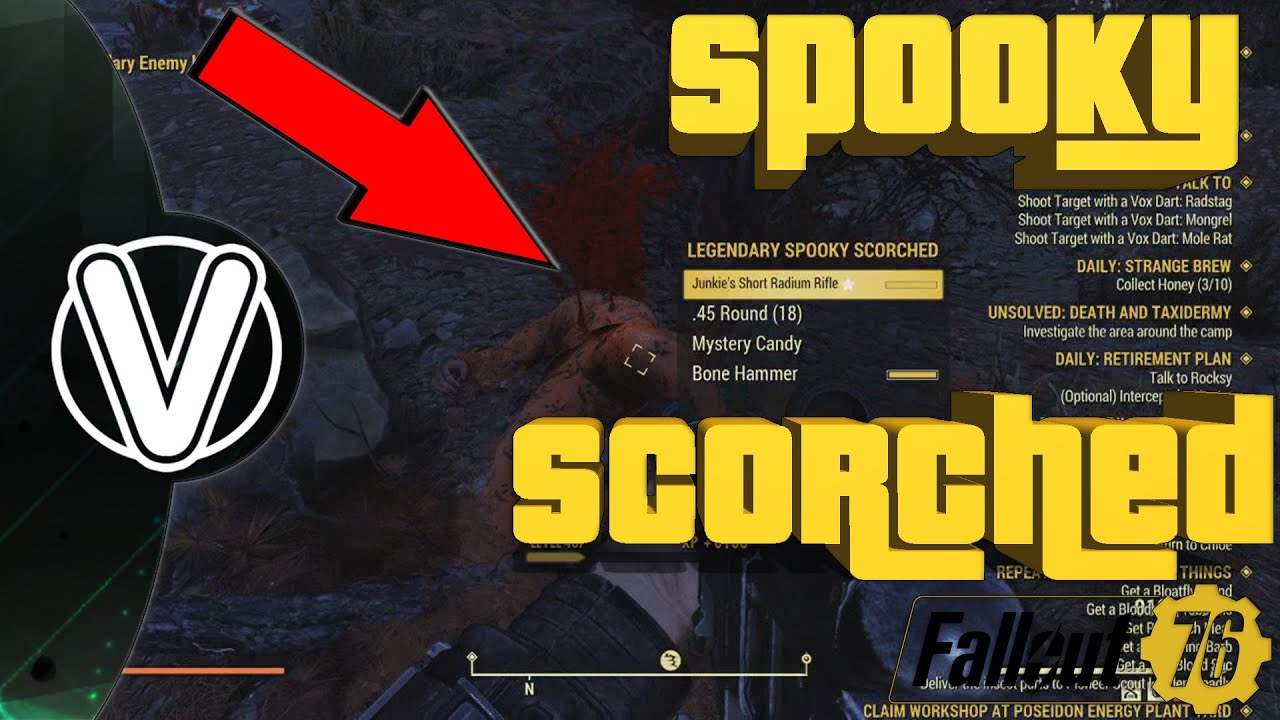 Fallout 76 | Best Way To Farm Spooky Scorched *Quick Guide* (Fallout 76 ...