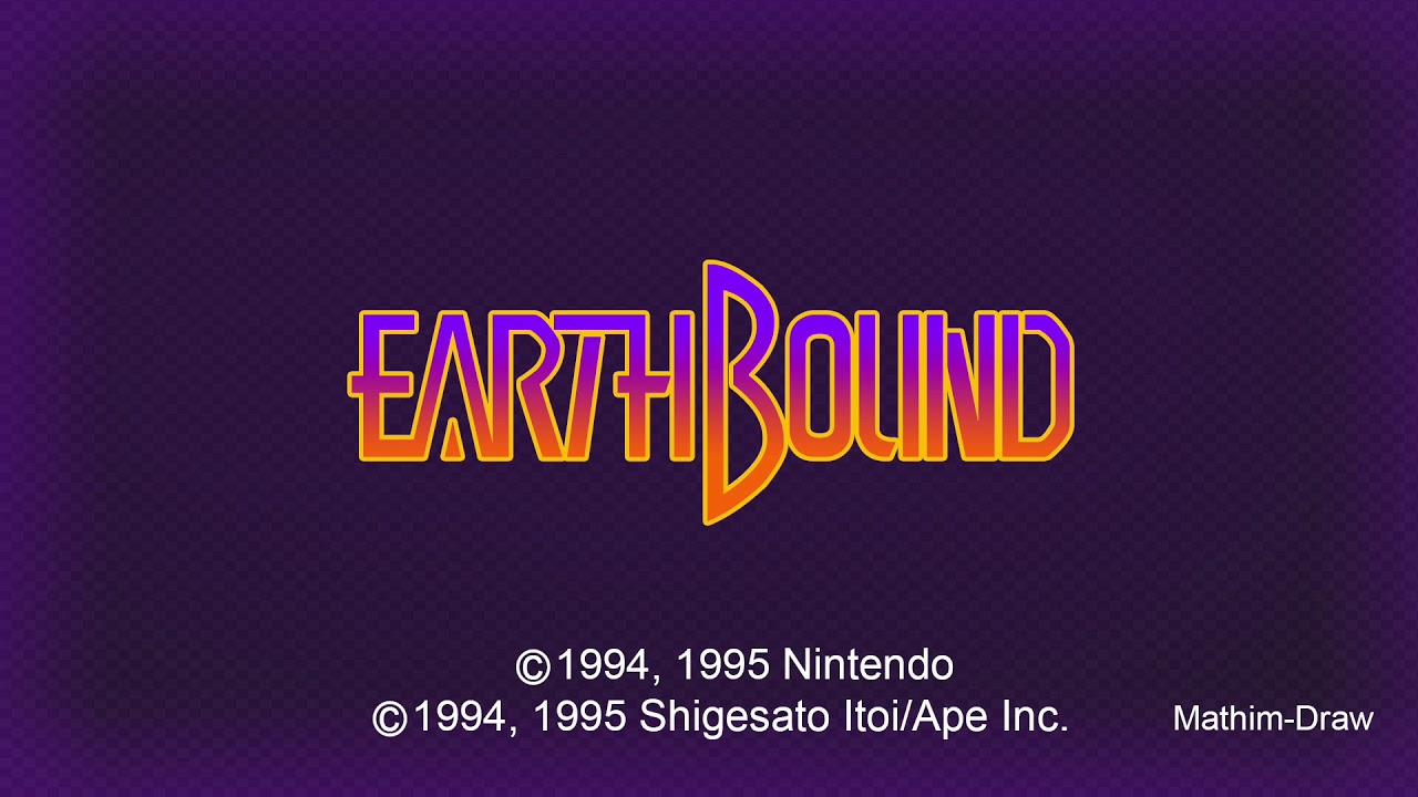 earthbound title remake - YouTube