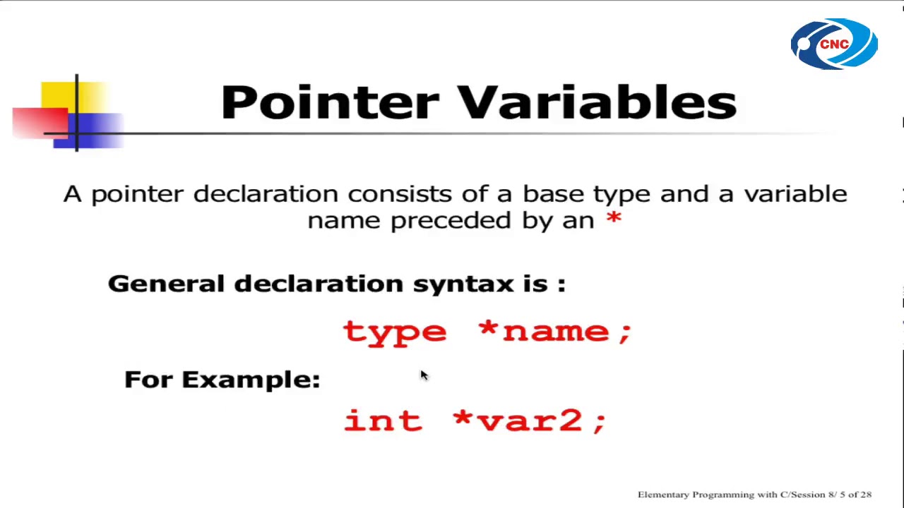 1 SESSION 8 - POINTERS.mp4 - YouTube