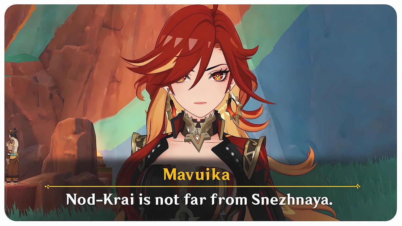 Mavuika Talks about Nod-Krai, Snezhnaya, Dottore & More (Cutscene ...
