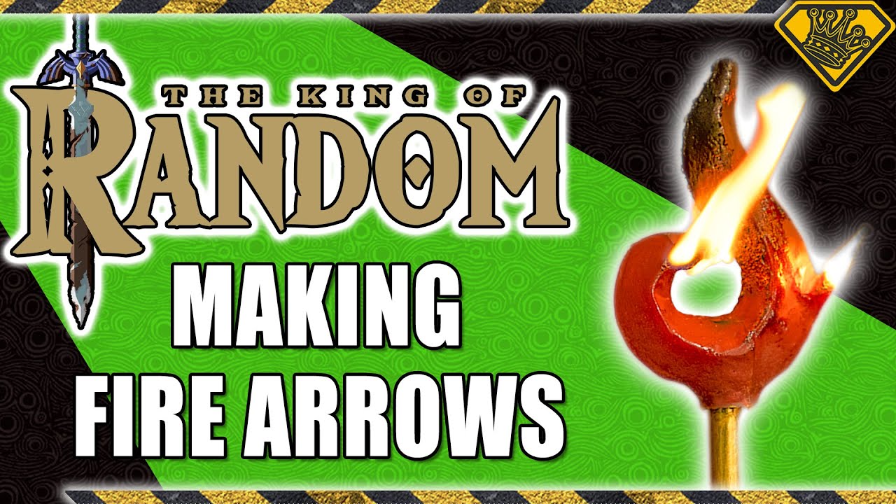 Breath of the Wild Fire Arrows MADE REAL! - YouTube
