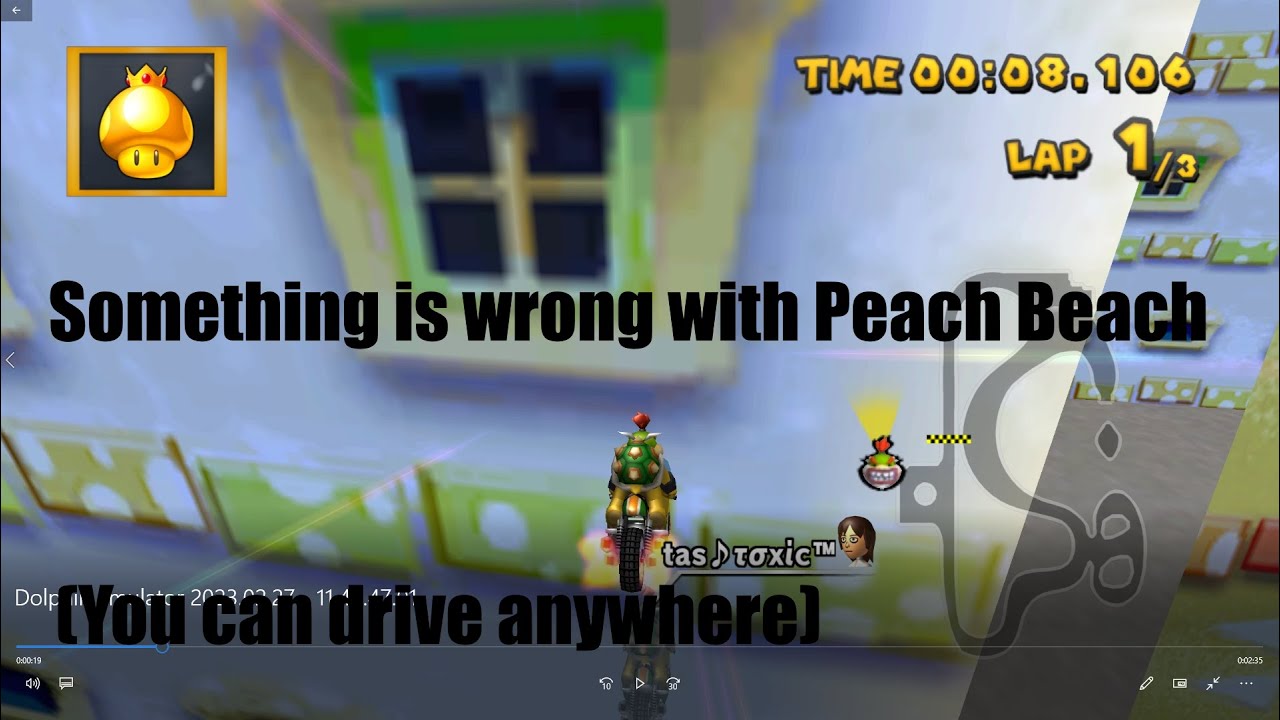 Uhmm... something is wrong with Peach Beach - YouTube