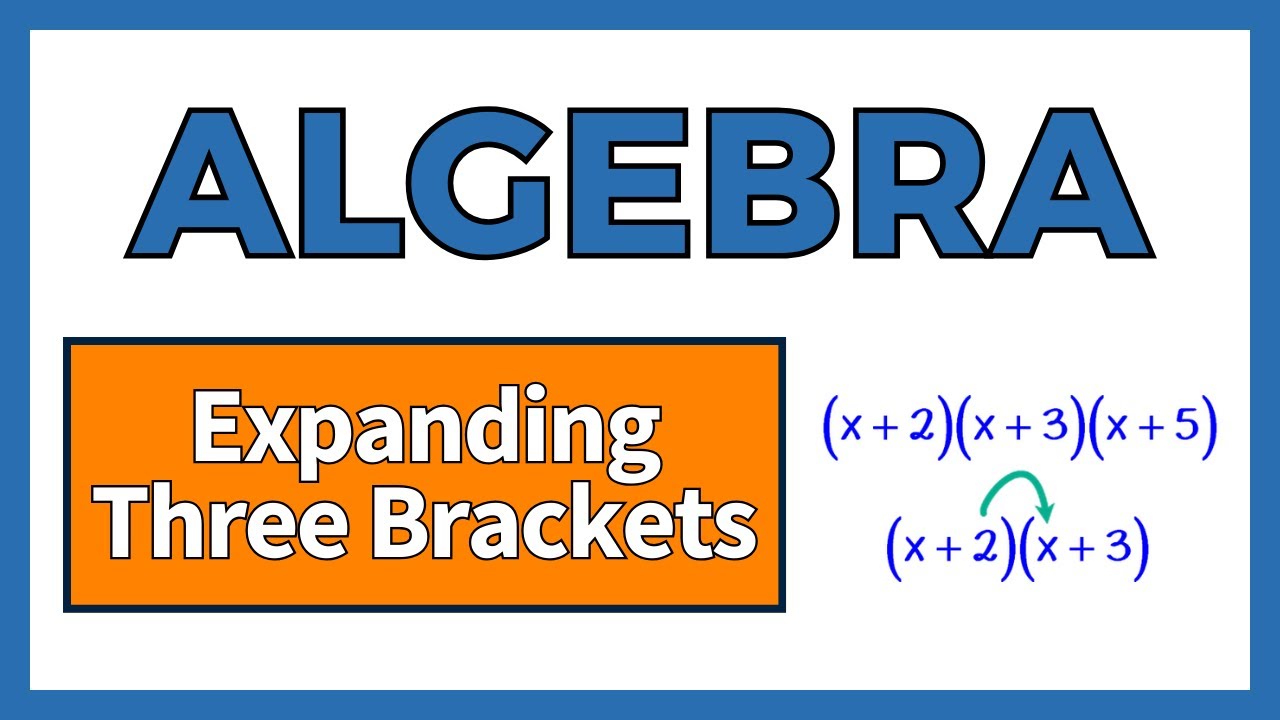 Expanding Three Brackets | GCSE Maths | The Online Maths Tutor - YouTube