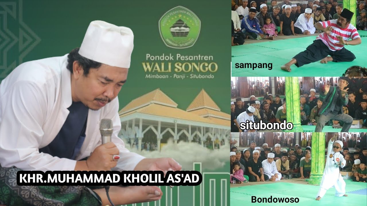 KHR.MUHAMMAD KHOLIL AS'AD || TRADISI PENCAK SILAT WALISONGO - YouTube