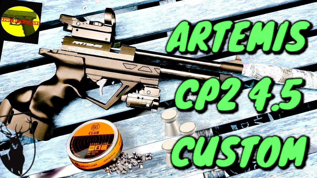 🇨🇵Essais Artémis CP2 CUSTOM 4.5 / Test à 7 et 8 mètres mode pistolet ...