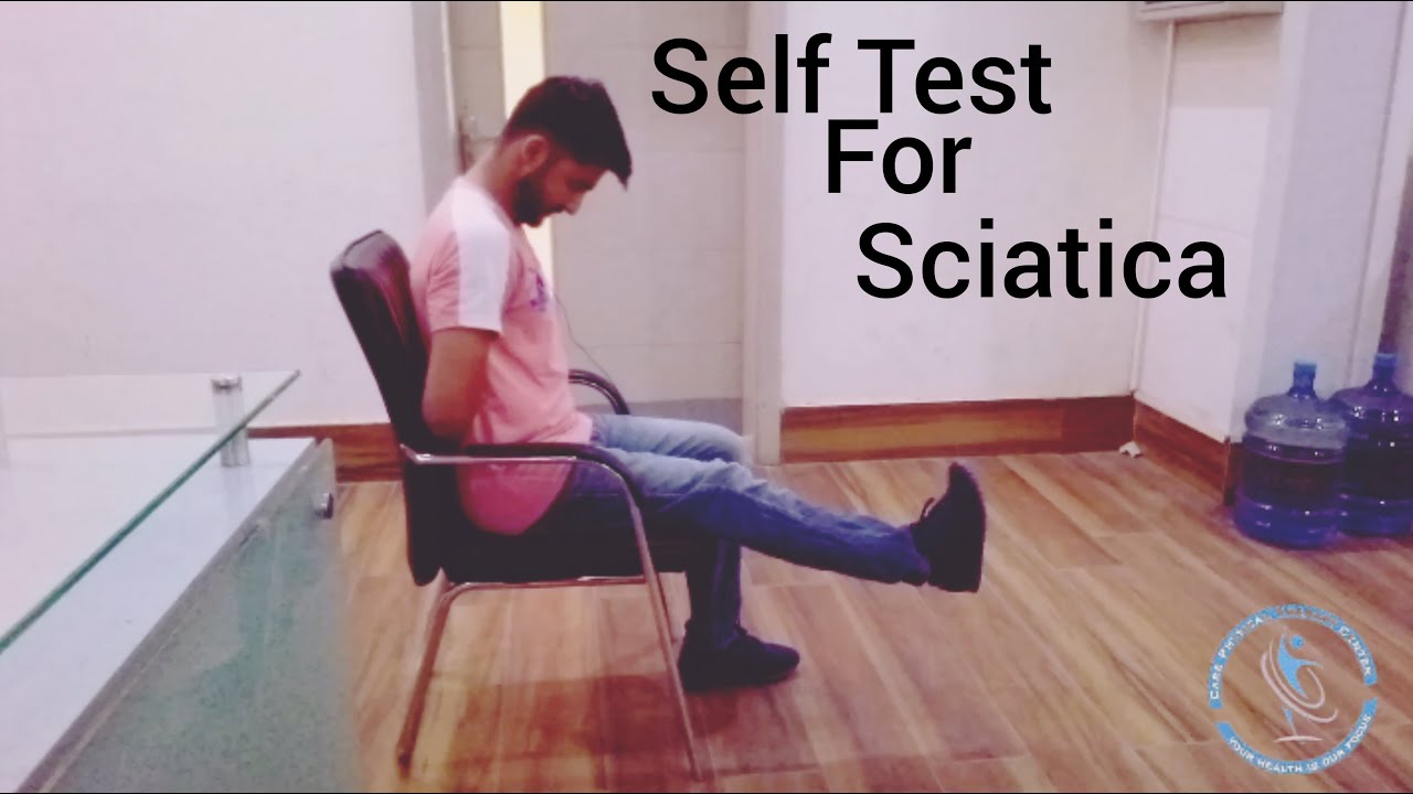 Self Test for Sciatica - YouTube