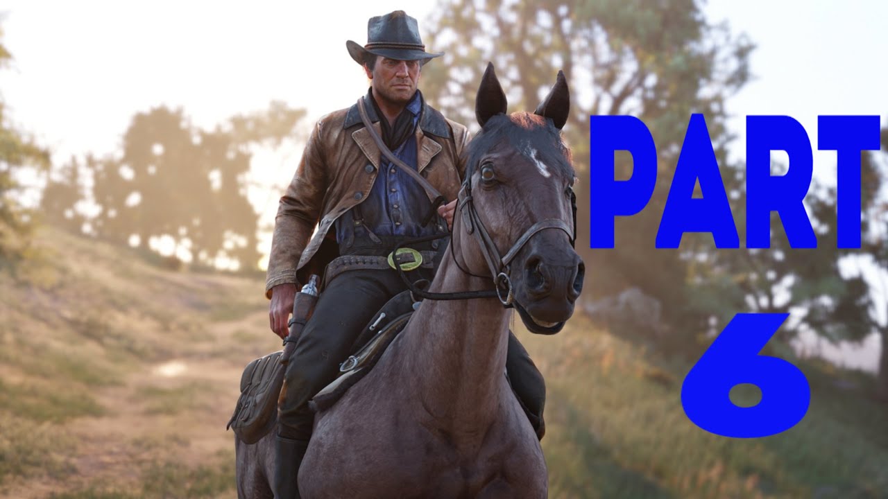 RED DEAD REDEMPTION 2 gameplay walkthrough part 6-Kieran-Gang hideout ...