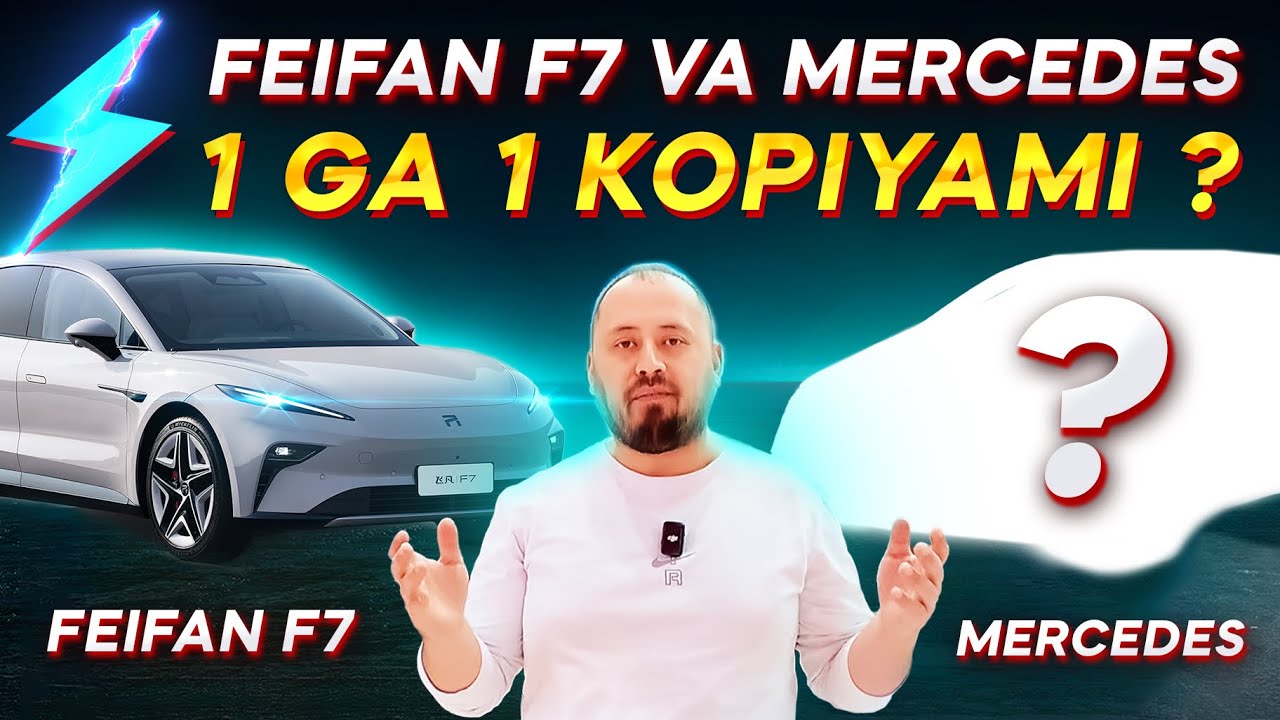 FEIFAN (Rising) F7 va MERCEDES 1 ga 1 kopiyami? 1-O'zbekcha obzor ...