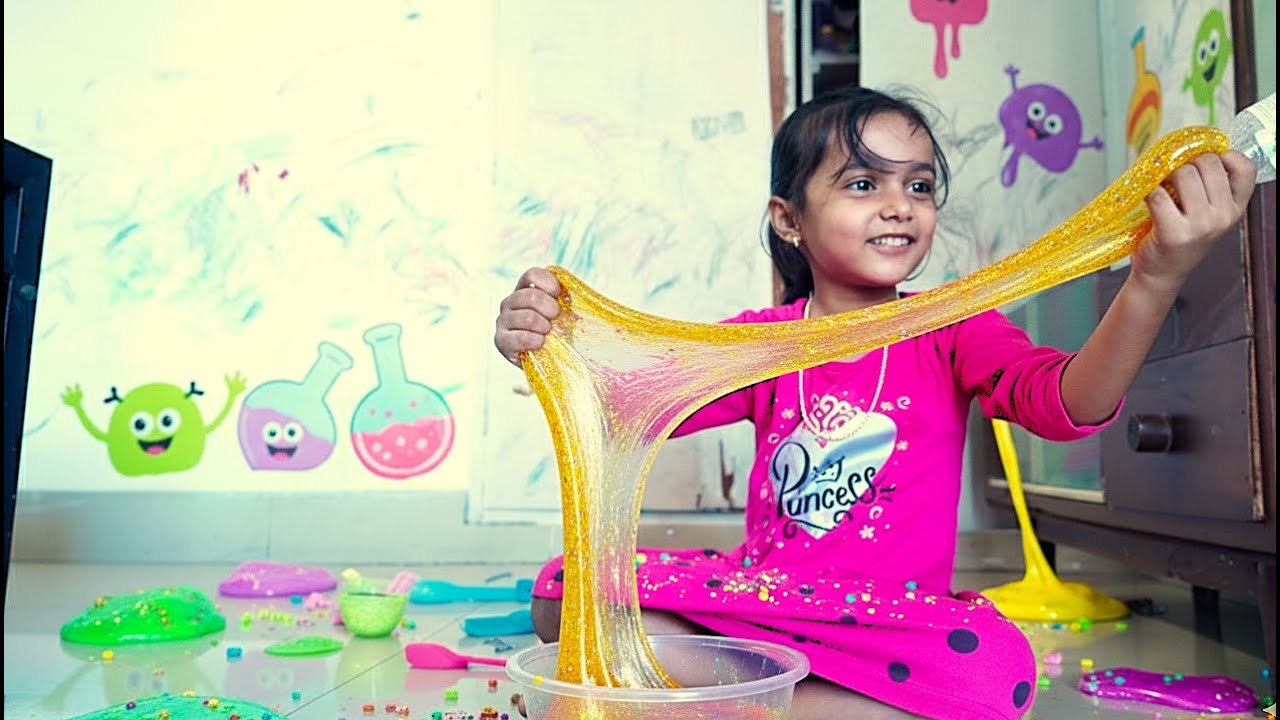 Best STORY with Slime At home | creative ideas with Slime | kids vlog ...